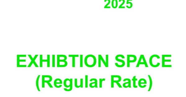 Exhibition Space Rental Fee - Regular fee (per sqm net)